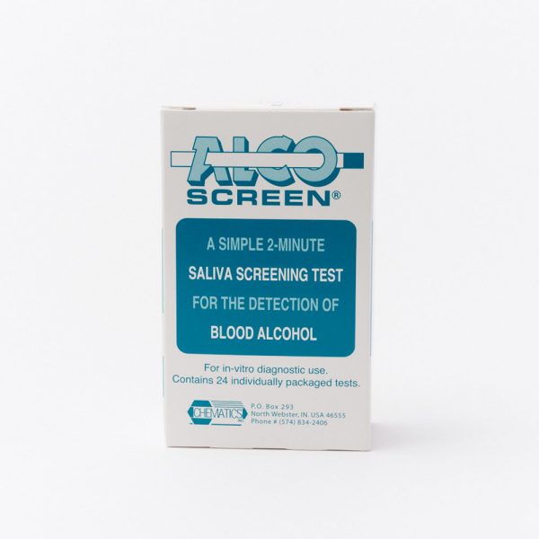 Alco-Screen® Alcohol Test (Case of 288 Tests) | Chematics, Inc ...